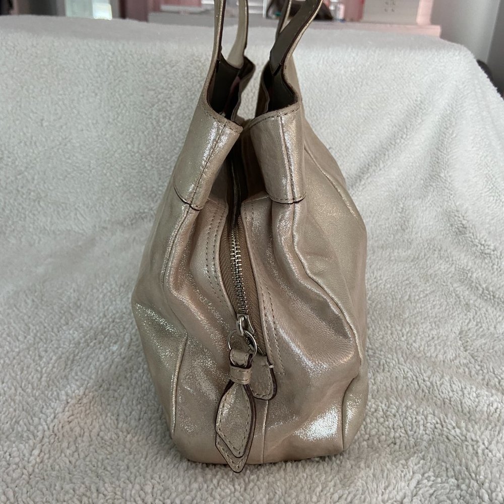 Coach Lexi Shoulder Bag In Champagne - Gem